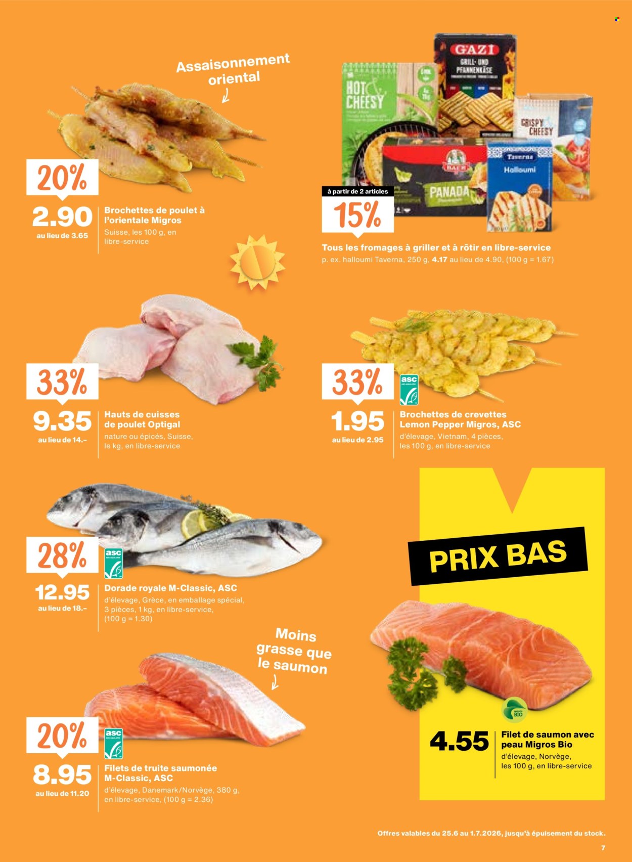 MIGROS Prospekt • Vom 25.6.2026